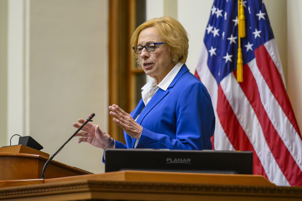 Mills unveils housing plan, pledges to defend democracy ‘with ...