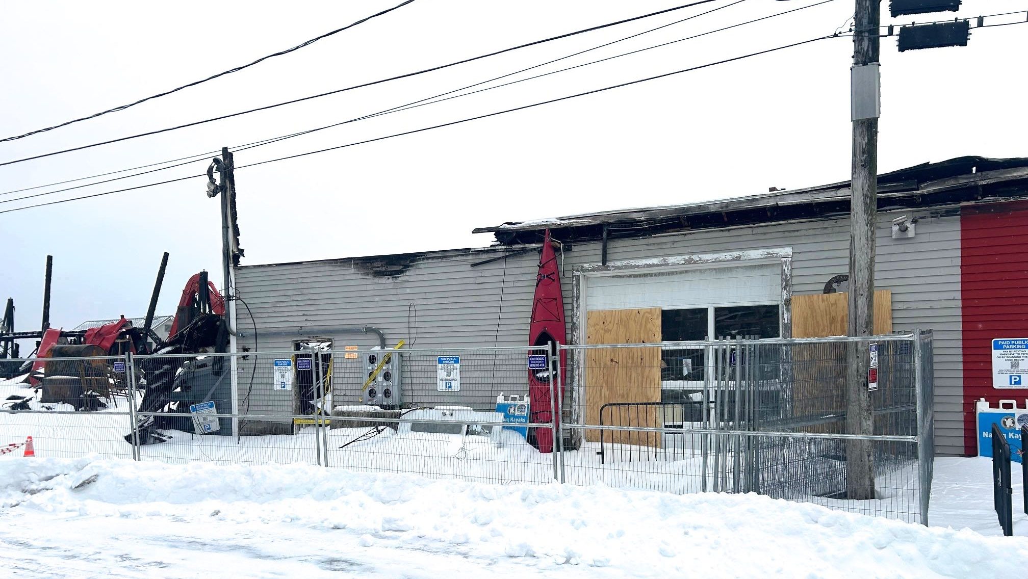 Rebuild planned for fire-damaged portion of Custom House Wharf