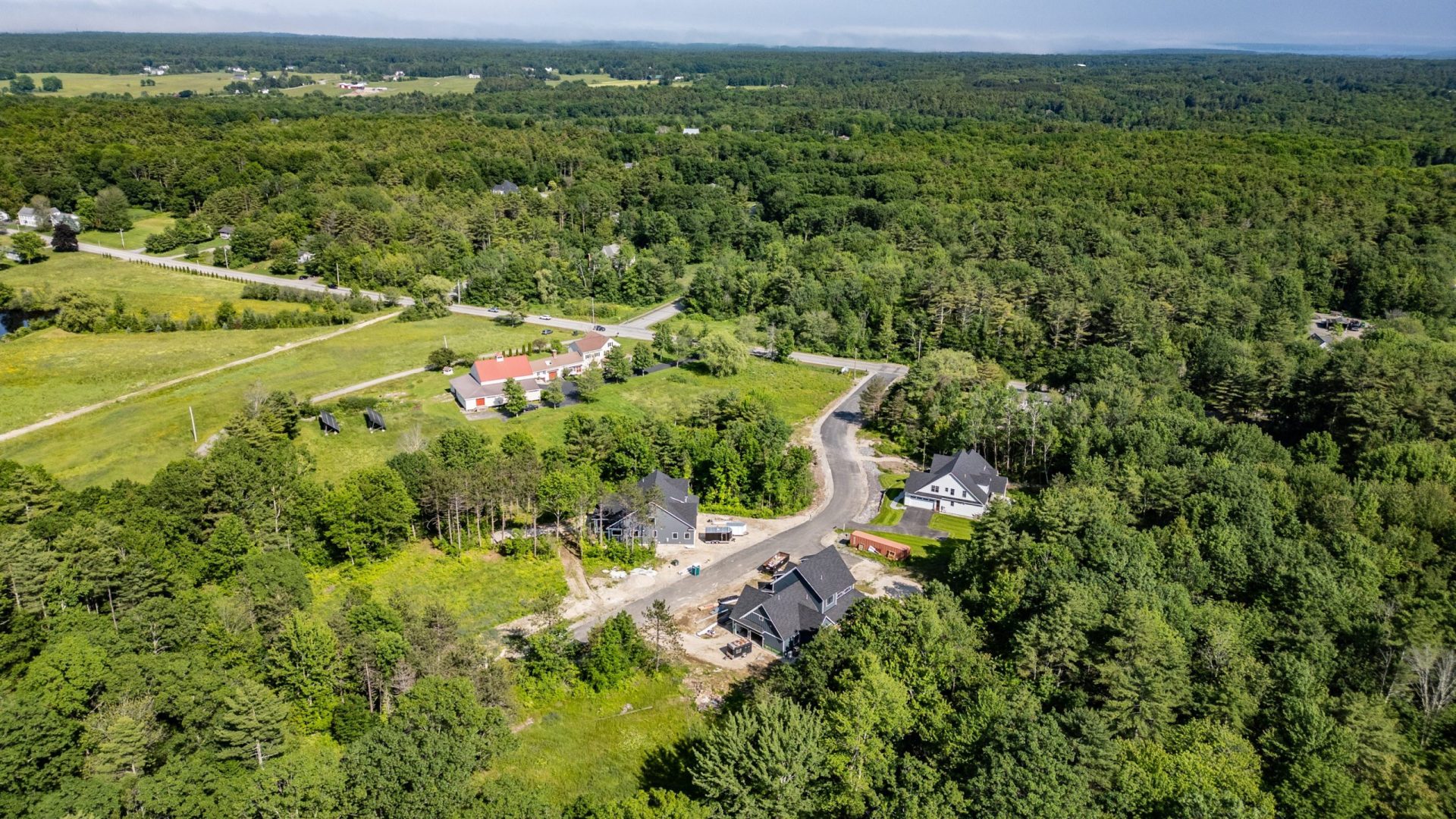 First phase of luxury housing development in Falmouth features four homes